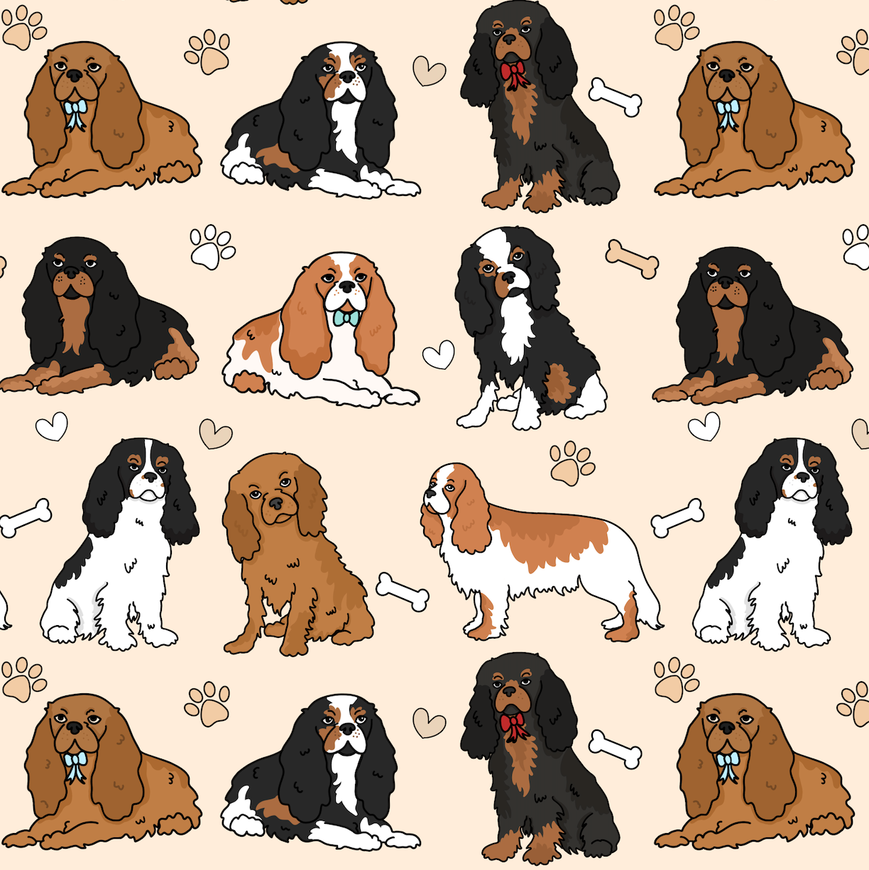 The Cavalier Collection – The Paw Print Boutique