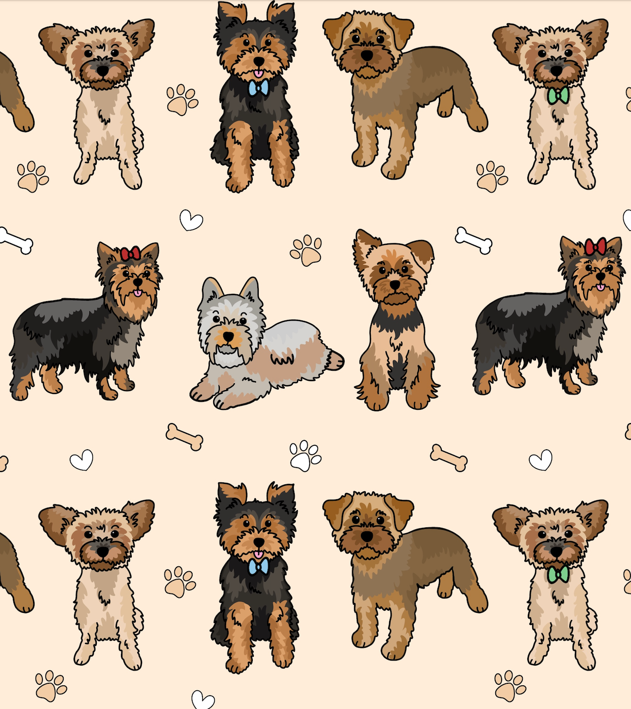 The Yorkie Collection – The Paw Print Boutique