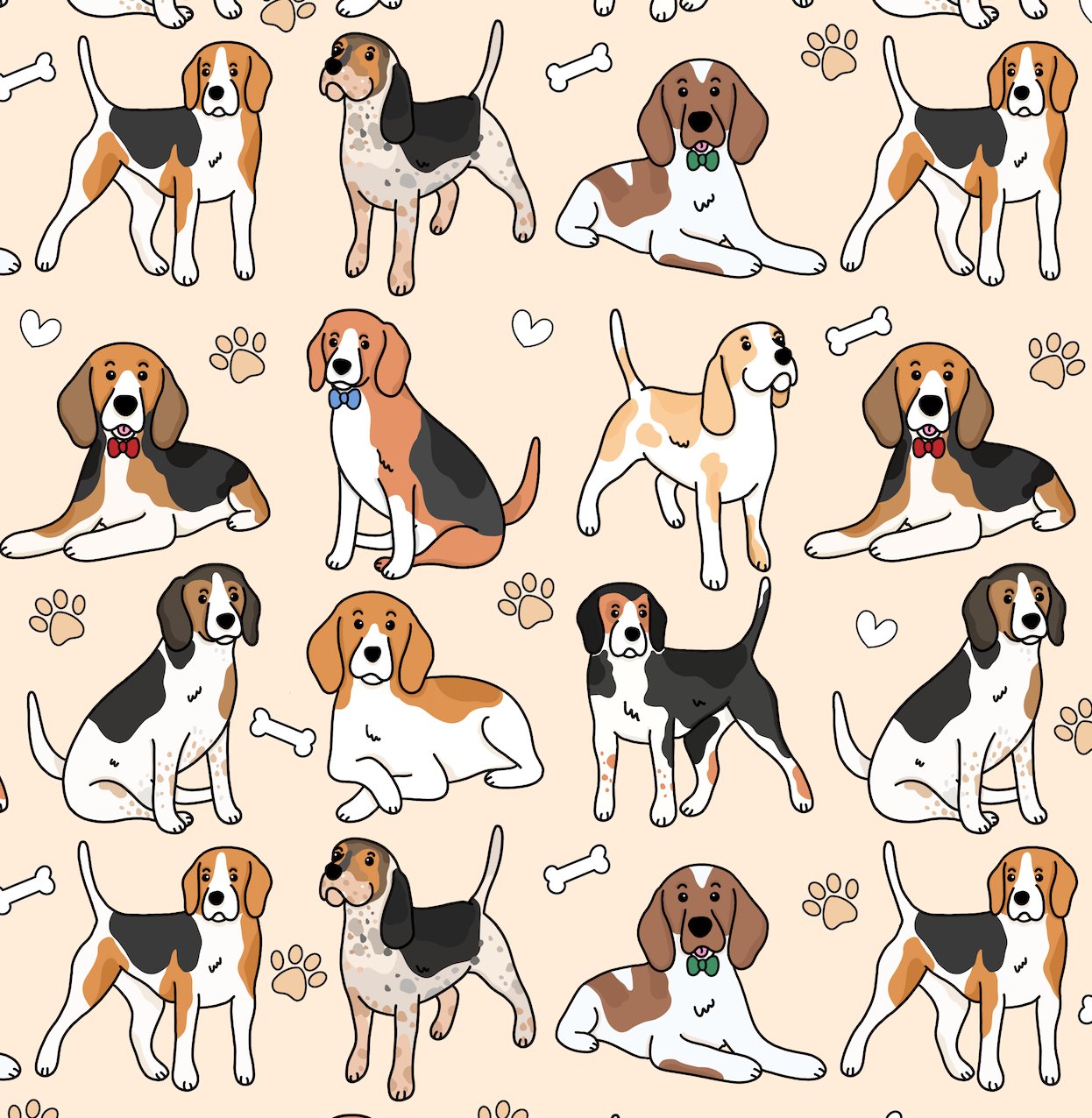 The Beagle Collection – The Paw Print Boutique