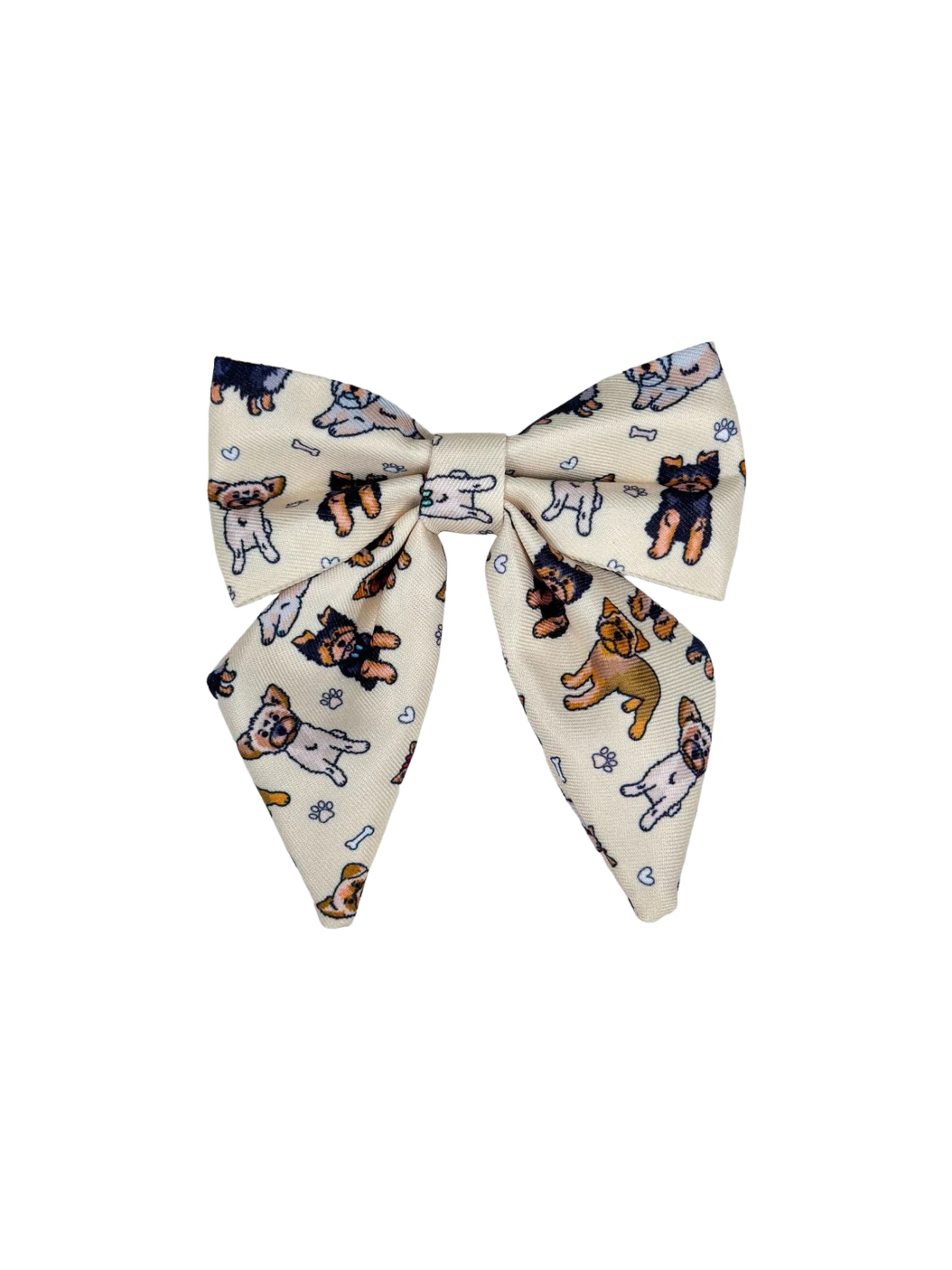 The Yorkie Bow Tie – The Paw Print Boutique